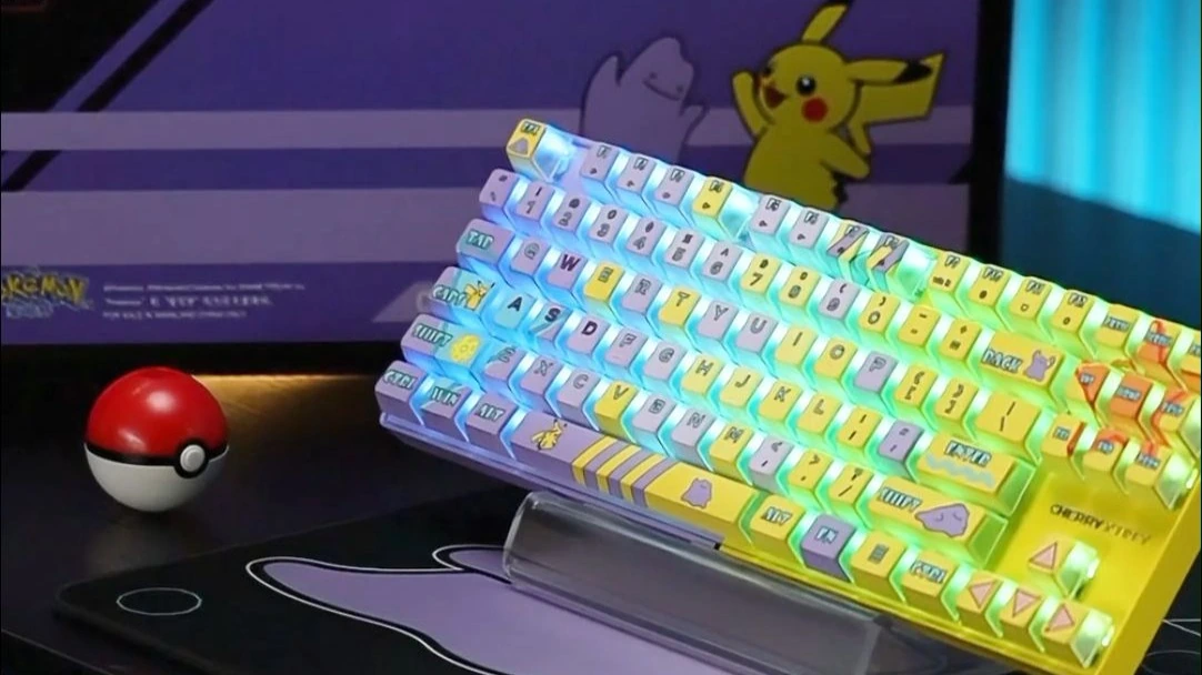 CHERRY Unveils Pokémon Collaboration With Ditto-Themed Keyboard and ...
