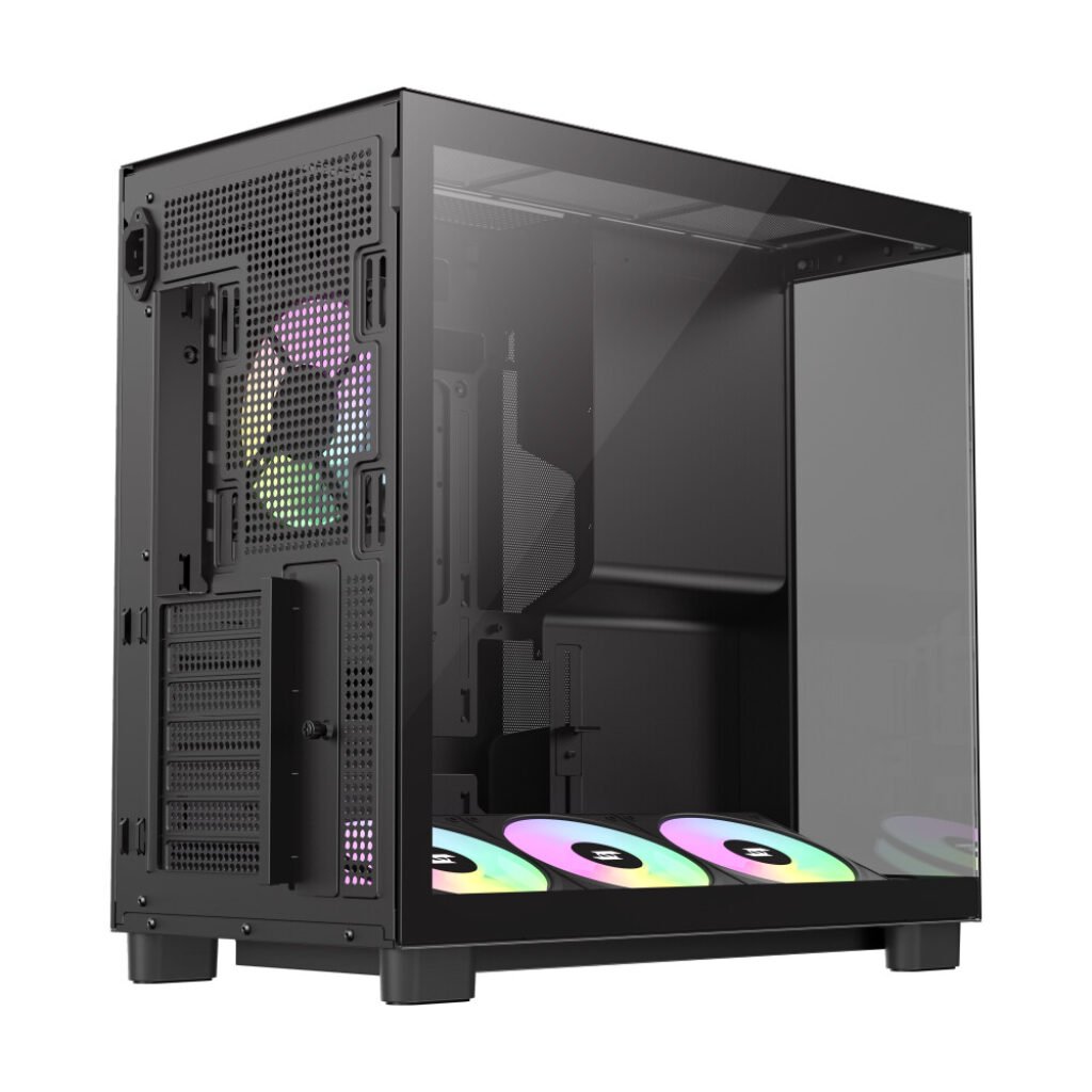 GAMEMAX Introduces NEX C53 Panoramic PC Case With Hidden Connector ...