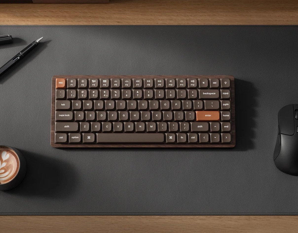 Keychron Introduces K3 Max All-Wood Edition With Walnut Case and Milk ...