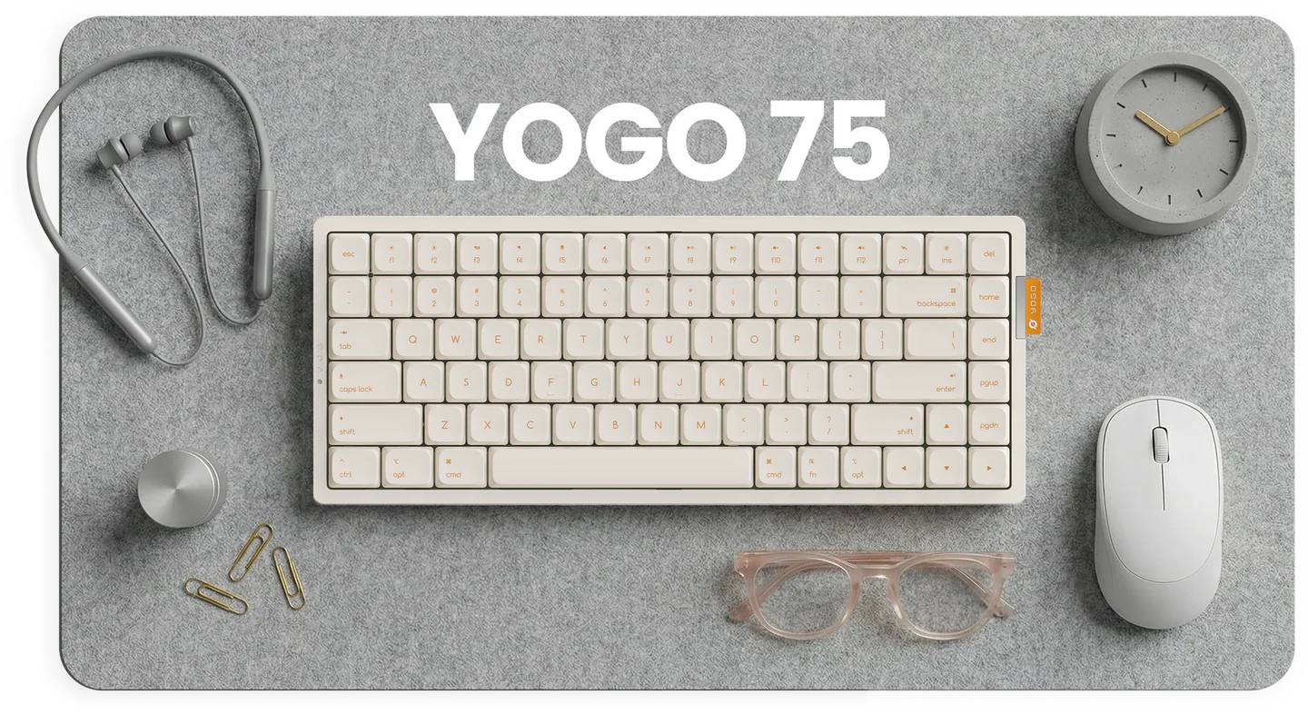 ATK Gear Introduces Yogo 75 Low-Profile Mechanical Keyboard with Long ...