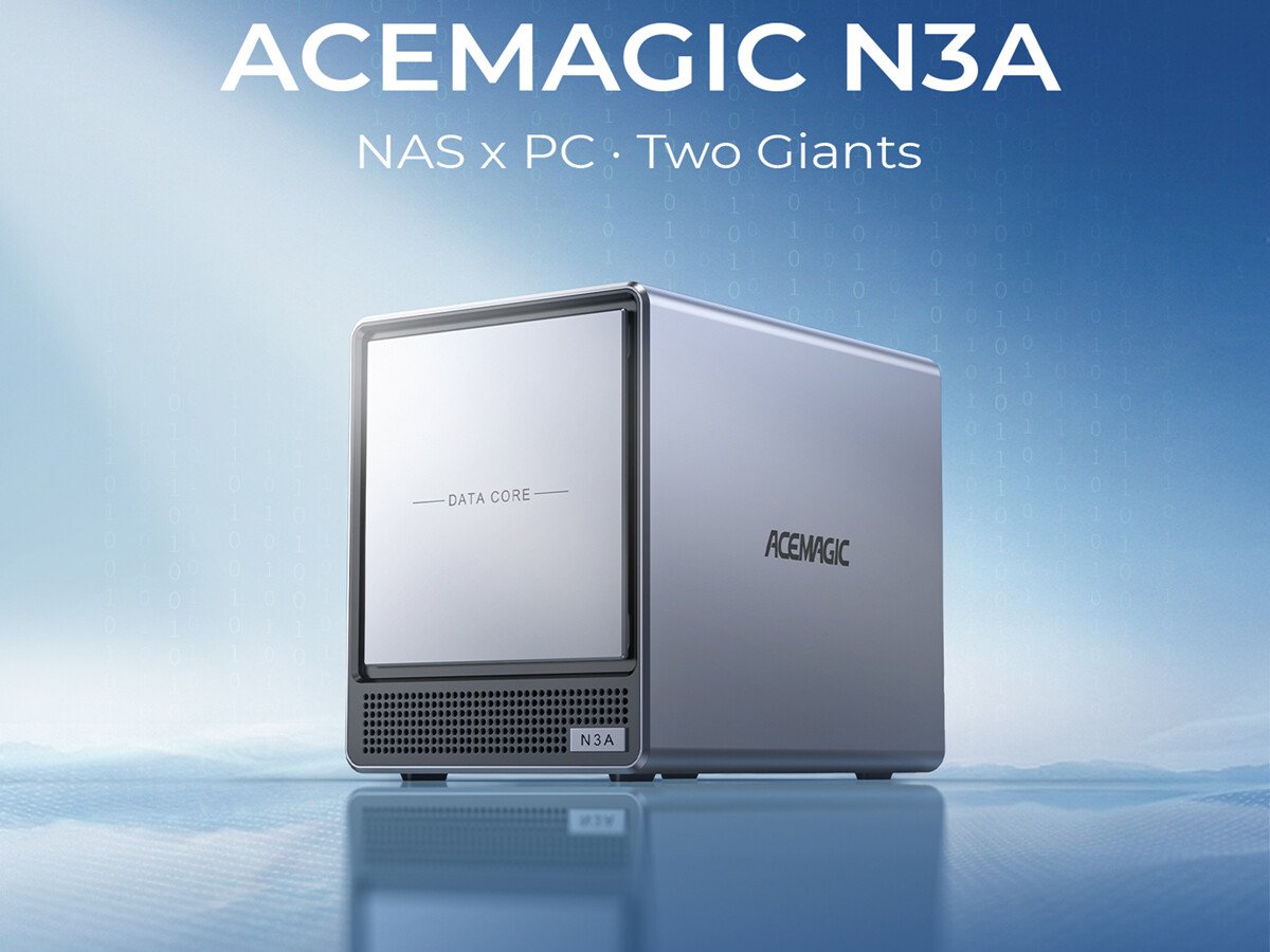 Acemagic N3A Mini PC-NAS Brings Ryzen 7 Power and Four-Bay Storage to ...