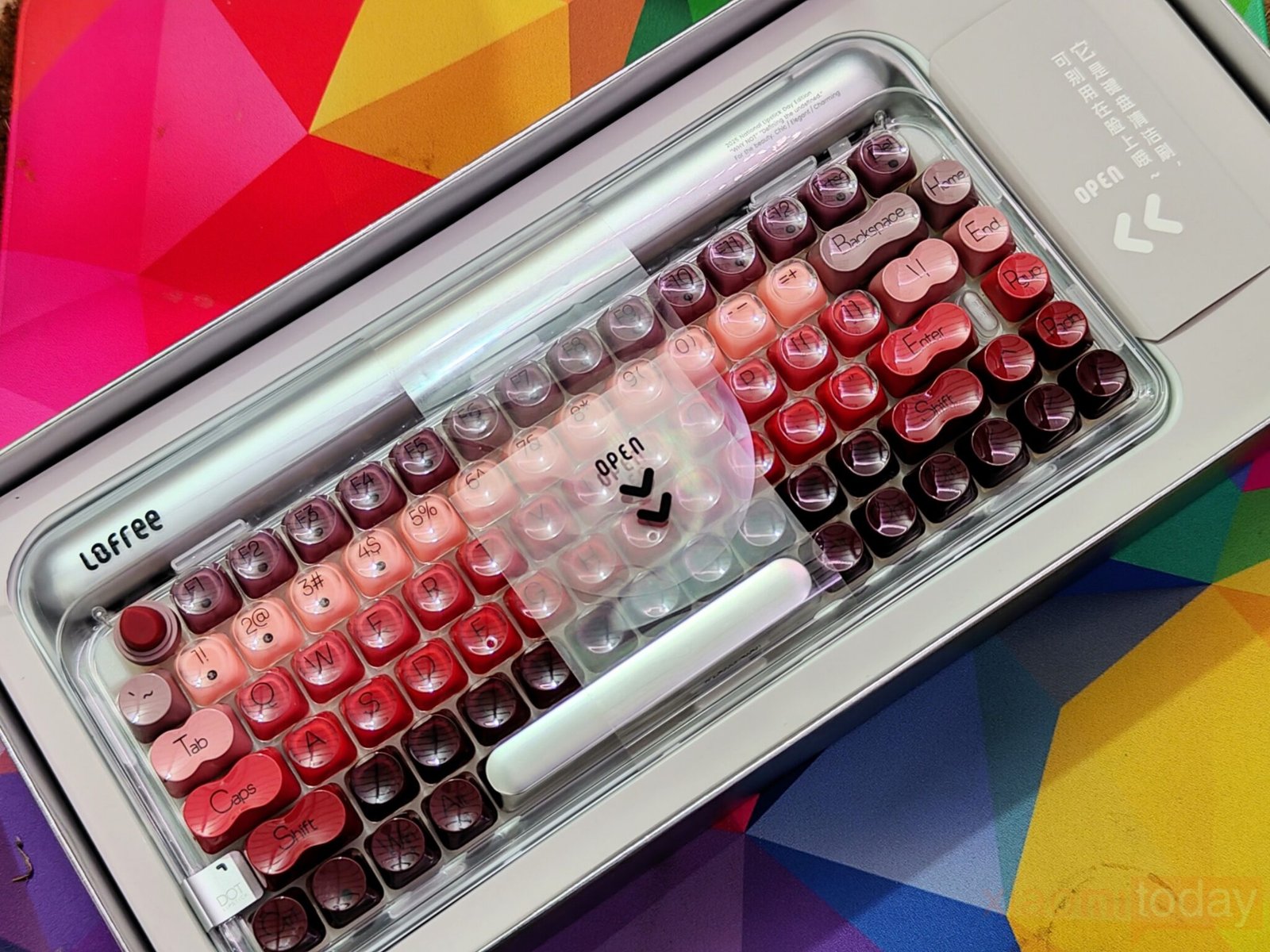 Lofree Lipstick Wireless Keyboard Review: Stylish 75% Keyboard with ...
