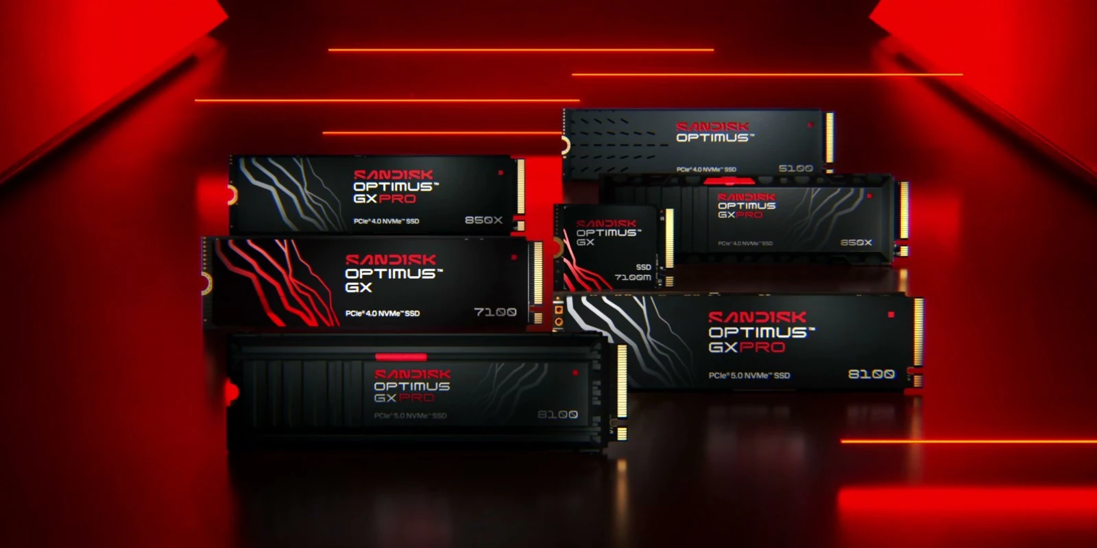 SanDisk SANDISK Optimus Gaming SSD Series Goes on Sale in the US, GX ...