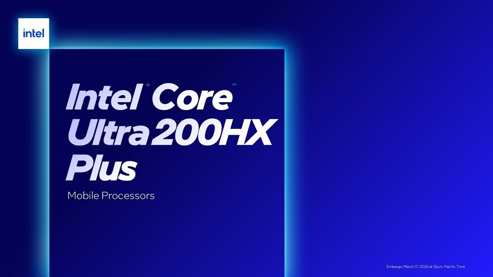 Intel Core Ultra 200HX Plus CPUs Launch with Higher Frequencies and New ...
