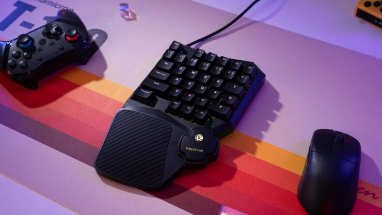 Keychron Launches C0 HE 8K One-Handed Gaming Keyboard with Hall Effect ...