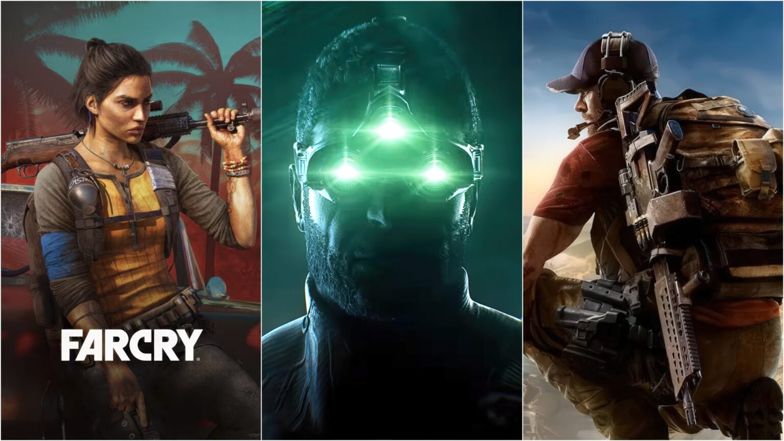 Ubisoft Roadmap Leaked: Ghost Recon Next in Line, Splinter Cell Remake ...