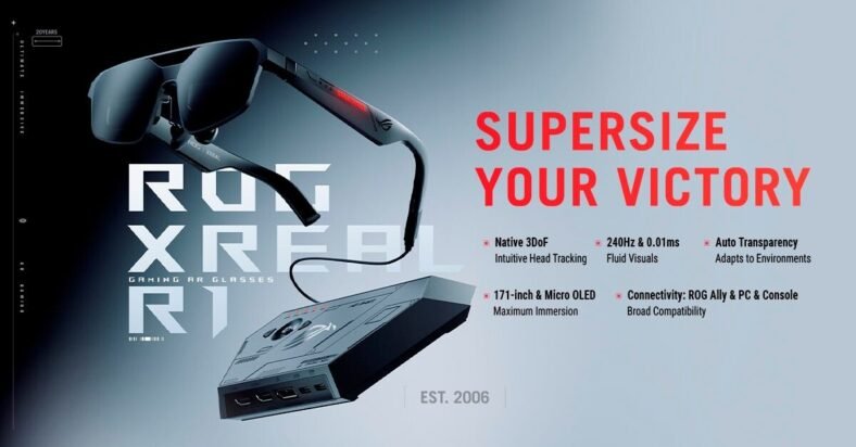 ASUS ROG and XREAL Open Global Pre-Orders for ROG XREAL R1 Gaming AR ...