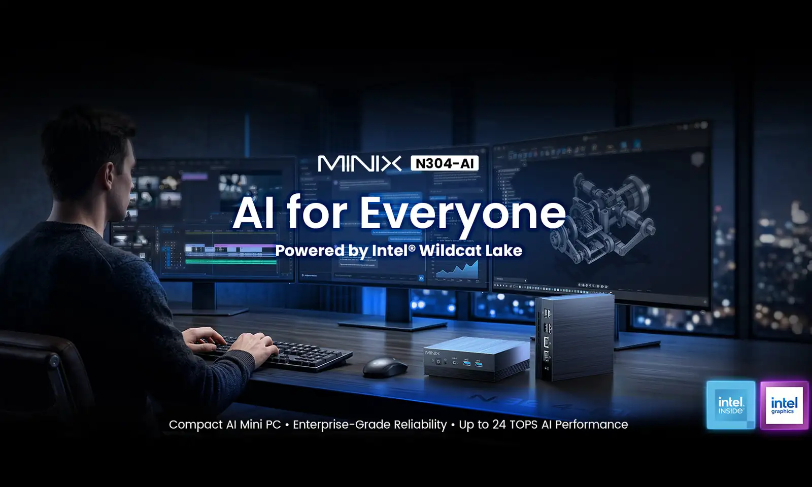 MINIX Launches N304-AI Mini PC with Intel Core 3 304, and 15 TOPS AI ...